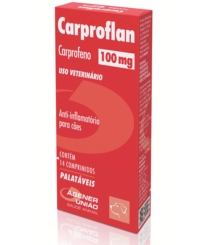 CARPROFLAN 100 MG 14 COMPRIMIDOS – Mundo Animal