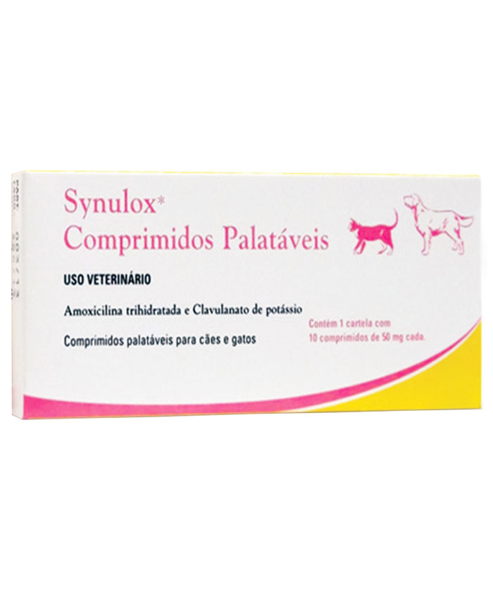 SYNULOX 50 COM 10 COMPRIMIDOS – Mundo Animal