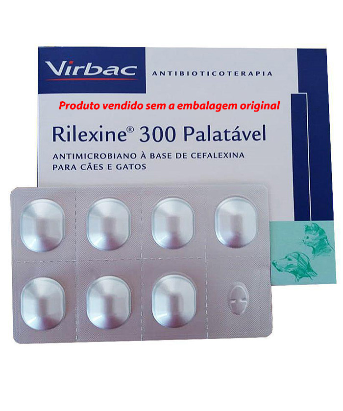 RILEXINE 300 MG 7 COMPRIMIDOS – Mundo Animal