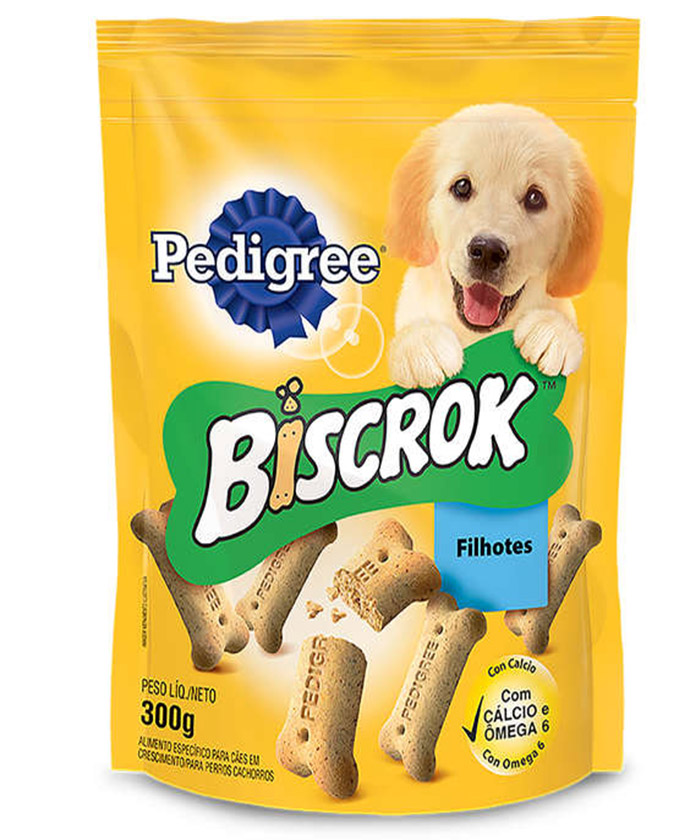 PEDIGREE BISCROCK FILHOTES 300GR – Mundo Animal