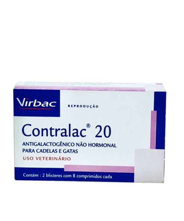 CONTRALAC 20 COM 16 COMPRIMIDOS – Mundo Animal