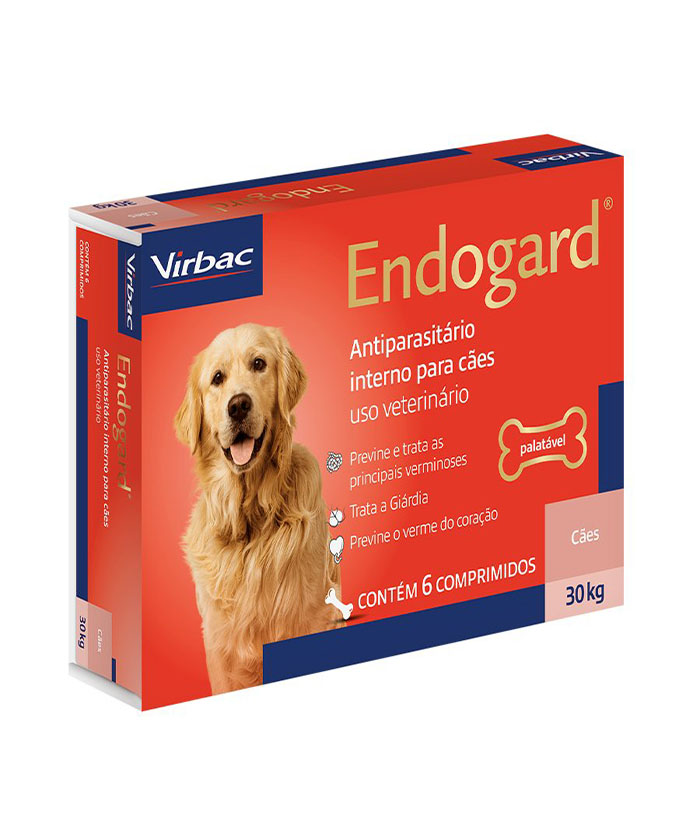 ENDOGARD 30 KG 6 COMPRIMIDOS – Mundo Animal