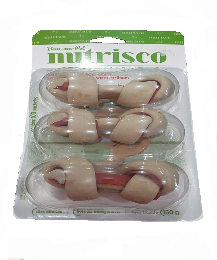 OSSINHO NUTRISCO TAPIOCA C/ FRUTAS VERMELHAS 150G – Mundo Animal